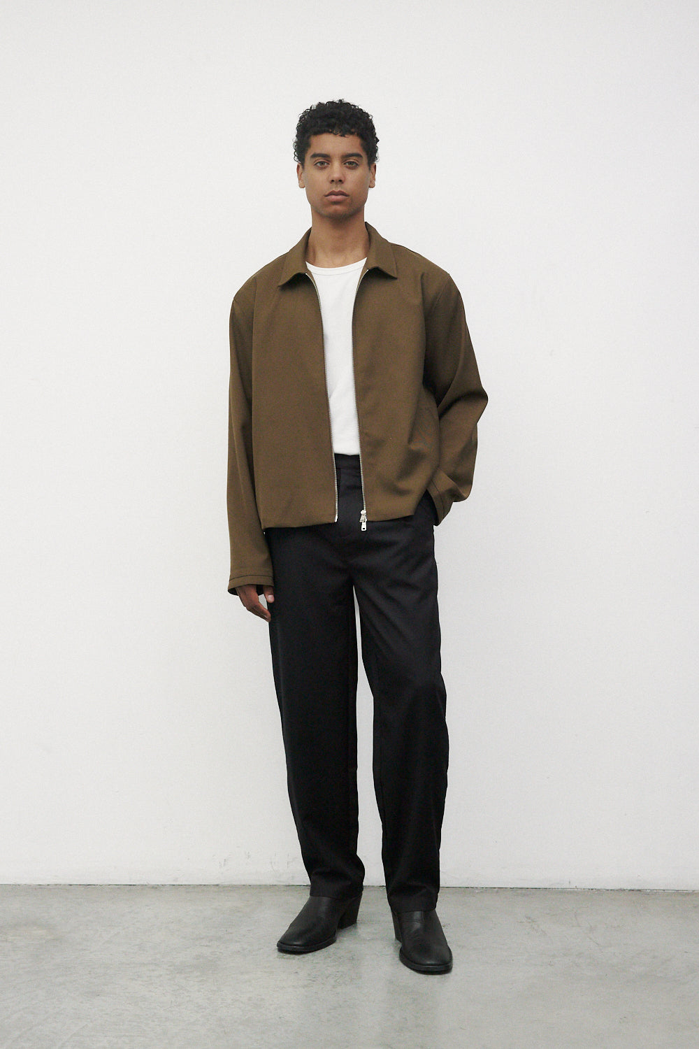 The Carson Jacket | Cropped Full-Zip Jacket – Common Market