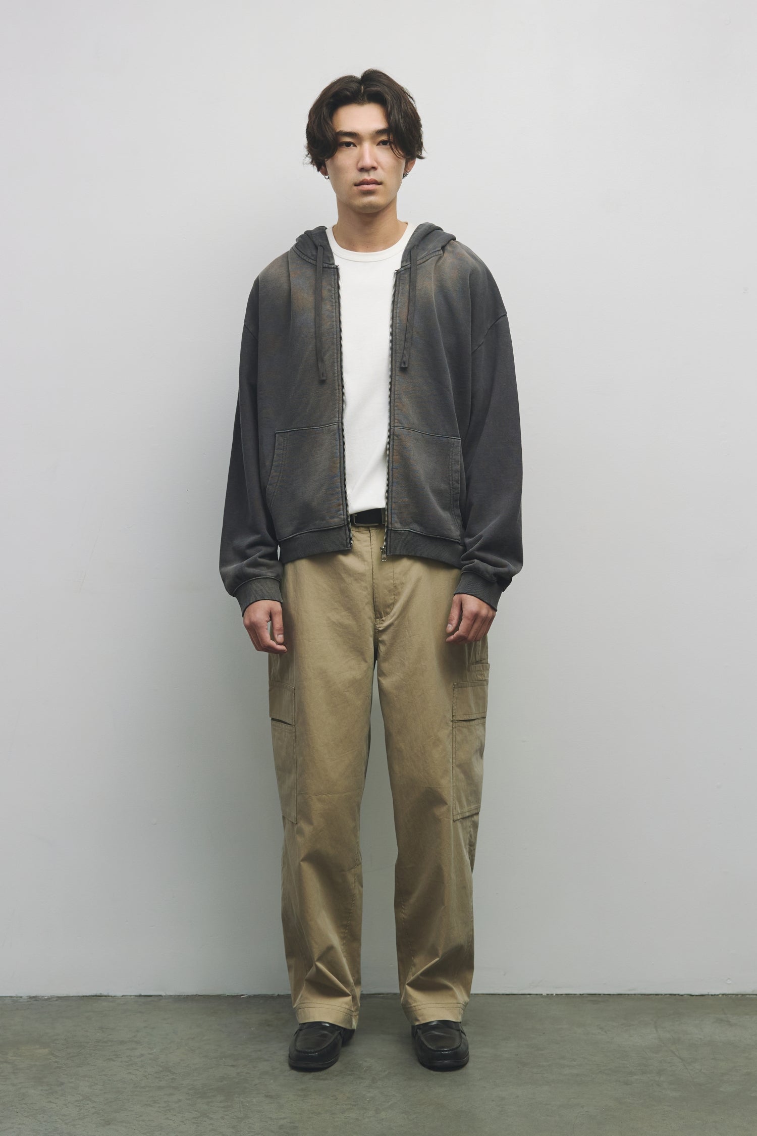 The Baz Jacket | Acid Washed Zip-Up Jacket – Common Market